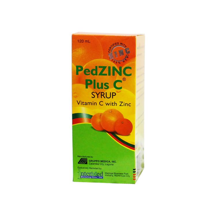 PedZINC Plus C 100 mg 120 ml Syrup | Shopee Philippines