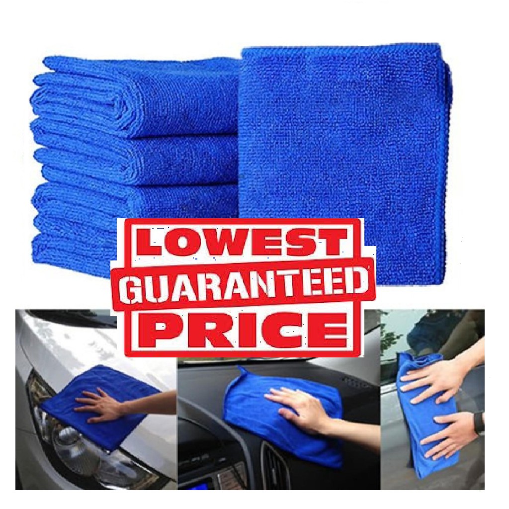 Large Thickness Micro Fiber Cleaning Soft Cloth 30X70CM | Shopee ...