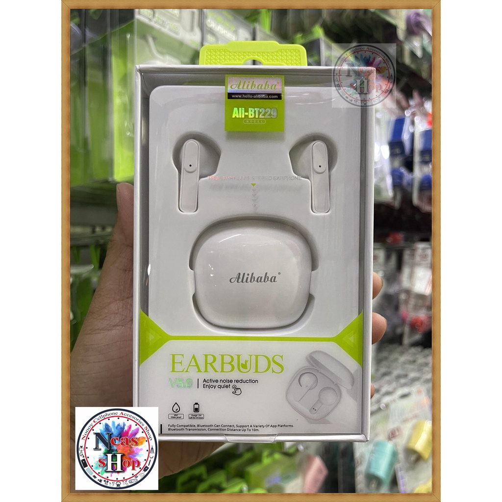Alibaba Ali-BT229 TWS Wireless Earbuds Bluetooth Headset Earphone for ...