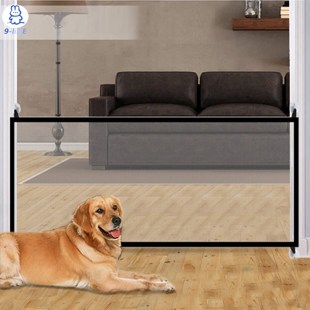 Pet dog fence nylon foldable dog isolation net cat and dog protection ...