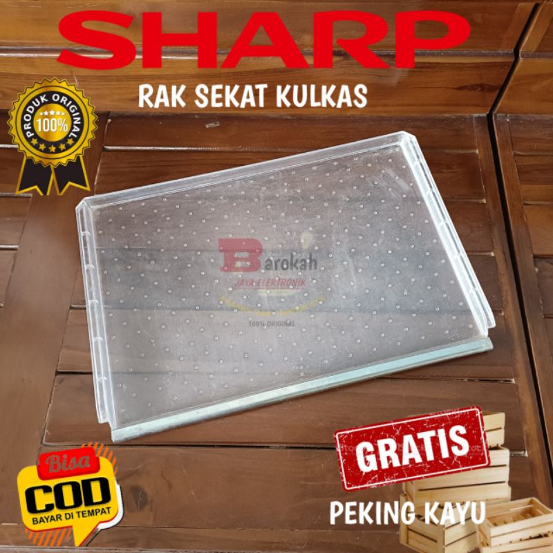 Sharp 2-Door Refrigerator Shelf Stand, Old Refrigerator Type, Size 43.5 ...