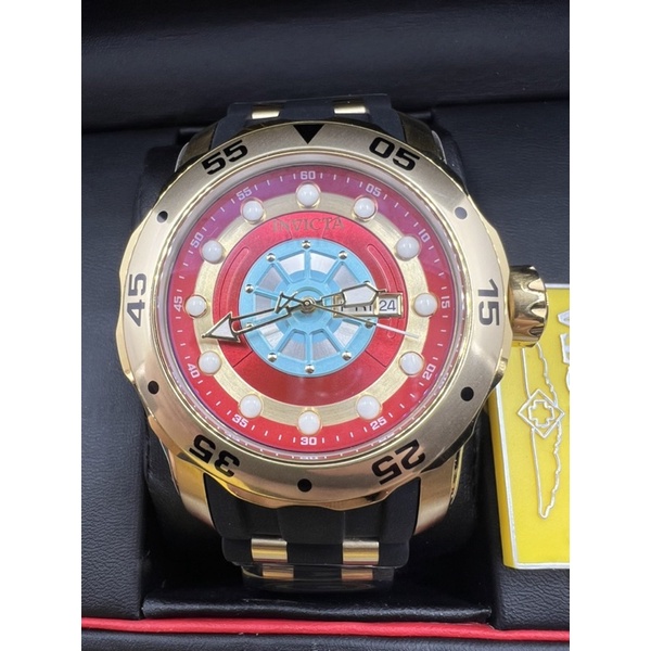 INVICTA MARVEL IRON MAN 48mm Limited edition | Shopee Philippines