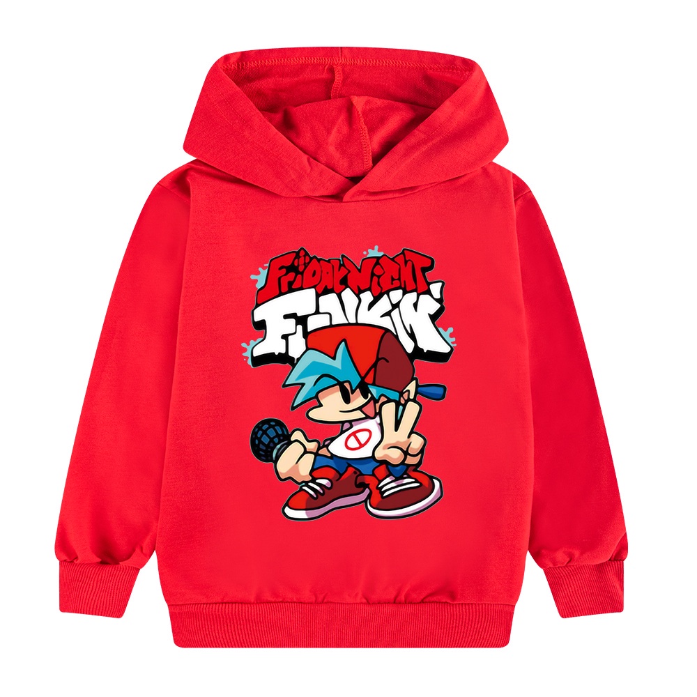 Friday Night Funkin' 2021 Hot Sale Cute Cartoon Jacket Hoodie Boy ...