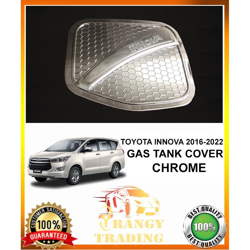 Toyota Innova 2016 to 2024 Gas Tank cover chrome 2017 2018 2019 2020 ...