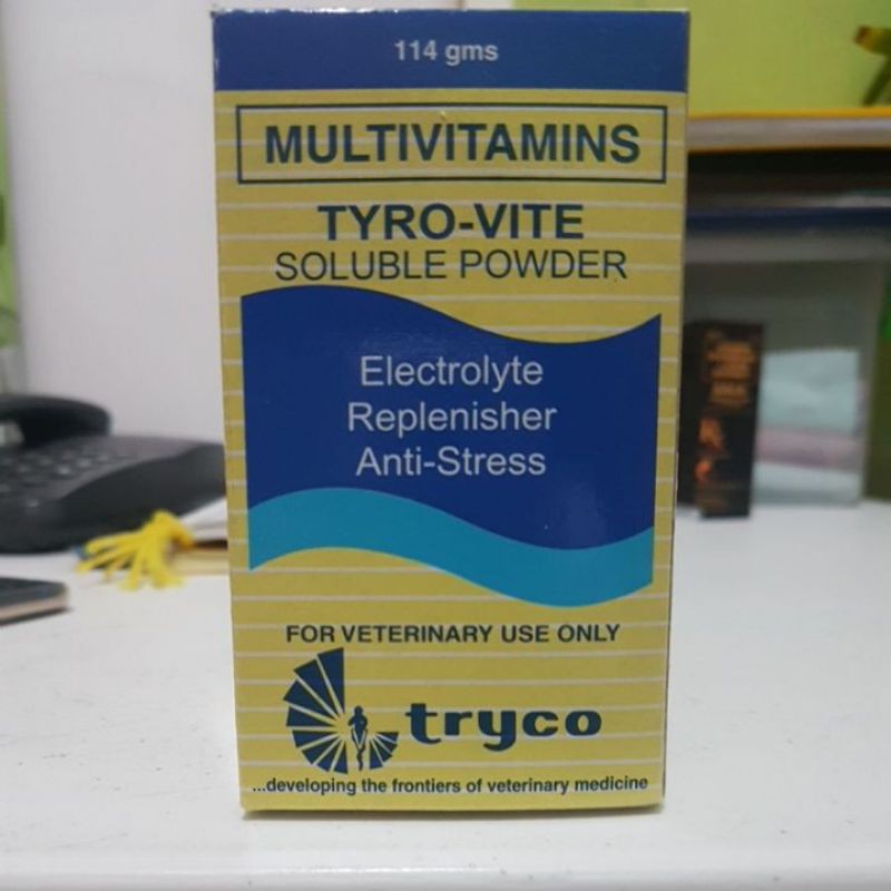 TYRO-VITE SOLUBLE POWDER.114GRAMS | Shopee Philippines