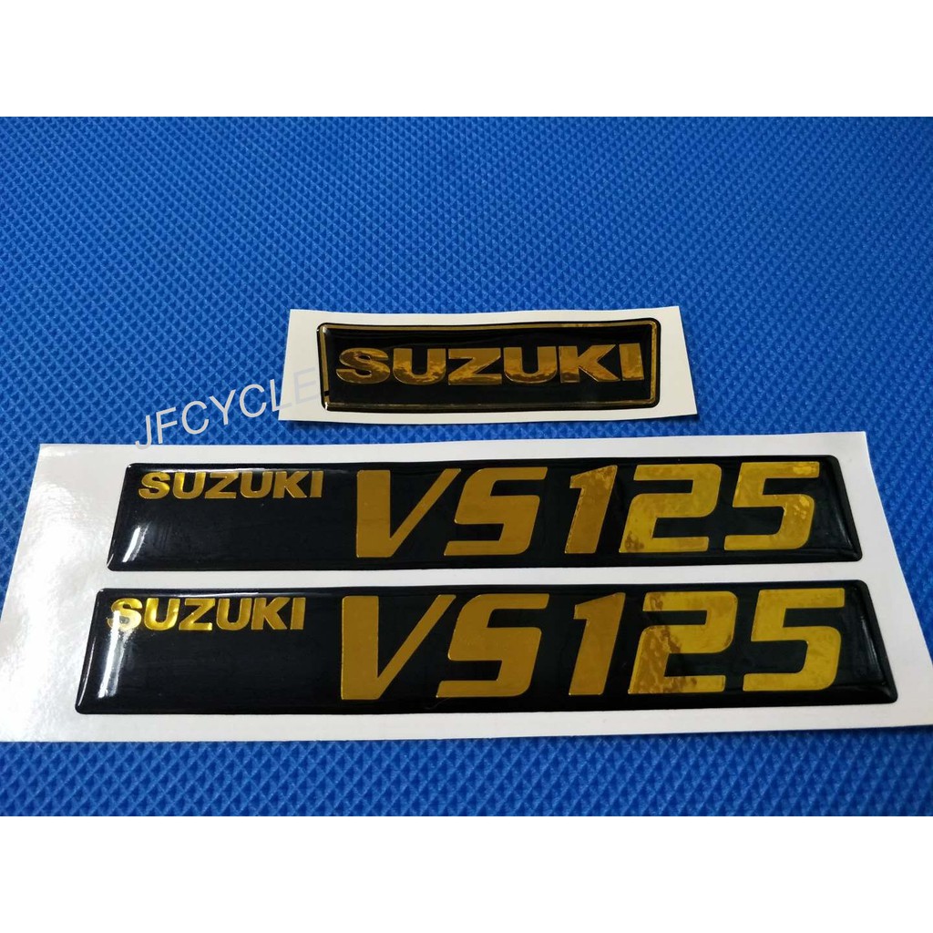 SUZUKI VS125 Sticker Timbul / Epoxy | Shopee Philippines