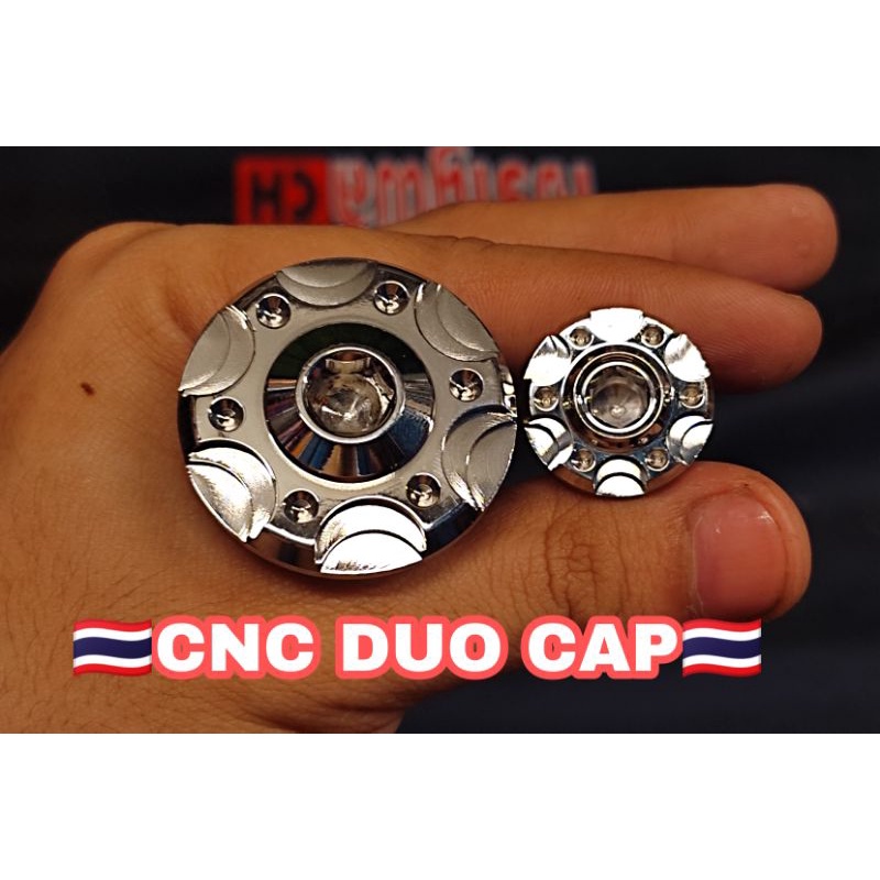 🇹🇭 CNC DUO CAP YAMAHA / HONDA / SUZUKI RAIDER 150 CARB / Fi (SOLD AS ...