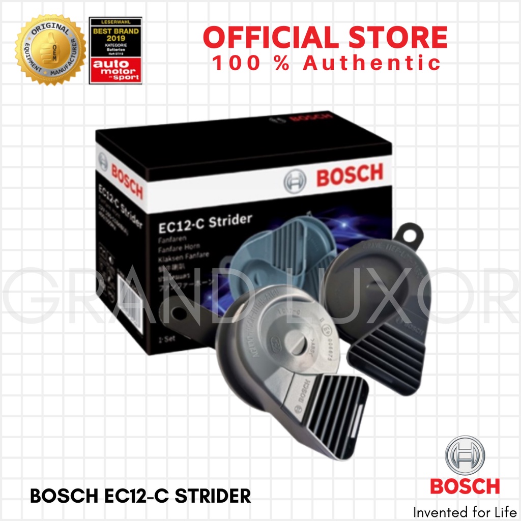Bosch Ec12-C Strider 12V Fanfare Horn Set | Shopee Philippines