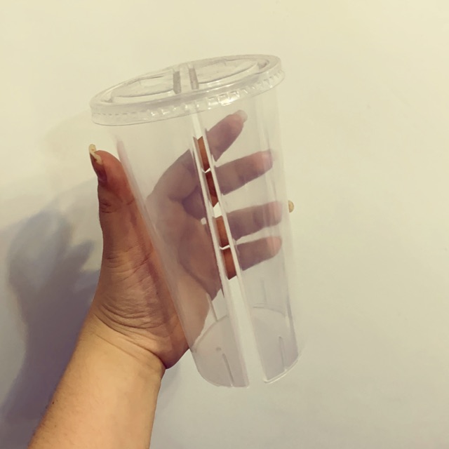 SPLIT CUPS W LID (DUAL) | Shopee Philippines