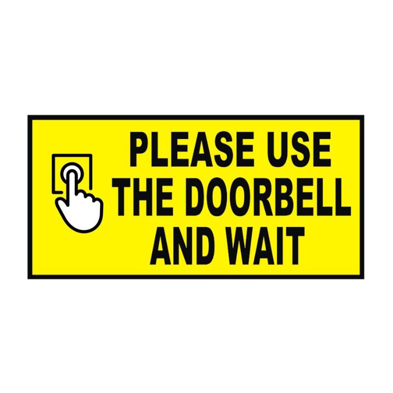 please us the doorbell signage | Shopee Philippines