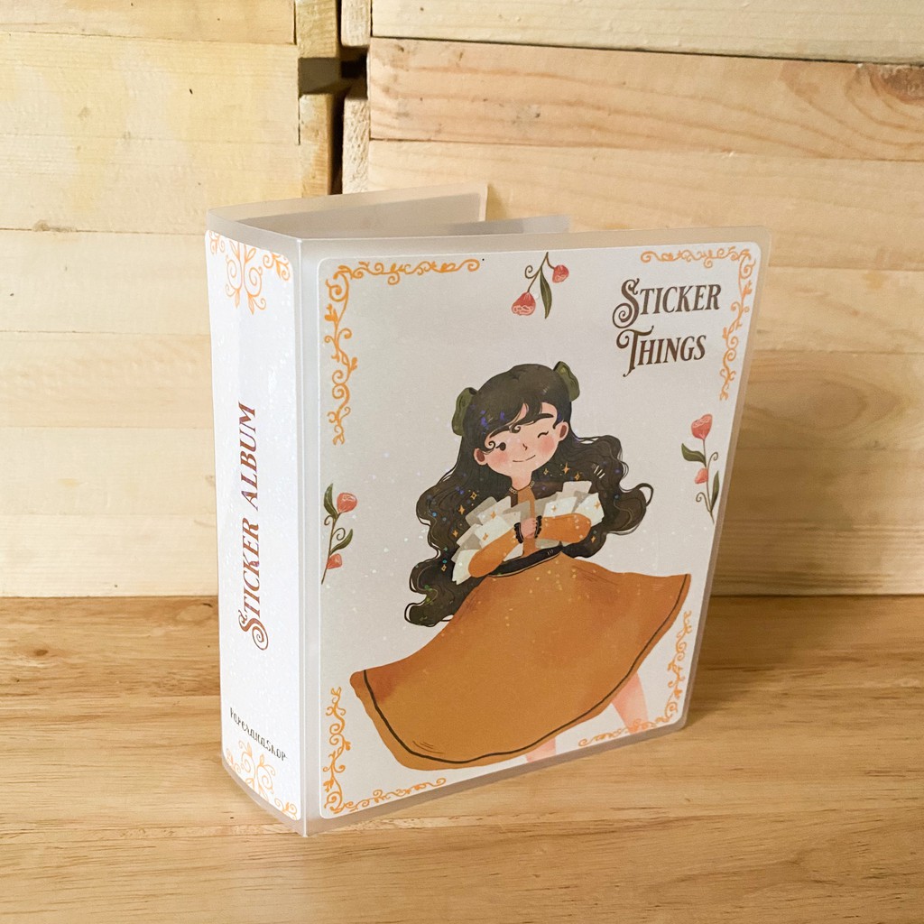 Sticker Lover Girl Album, Sticker Binder, Sticker Album, Pocket File ...