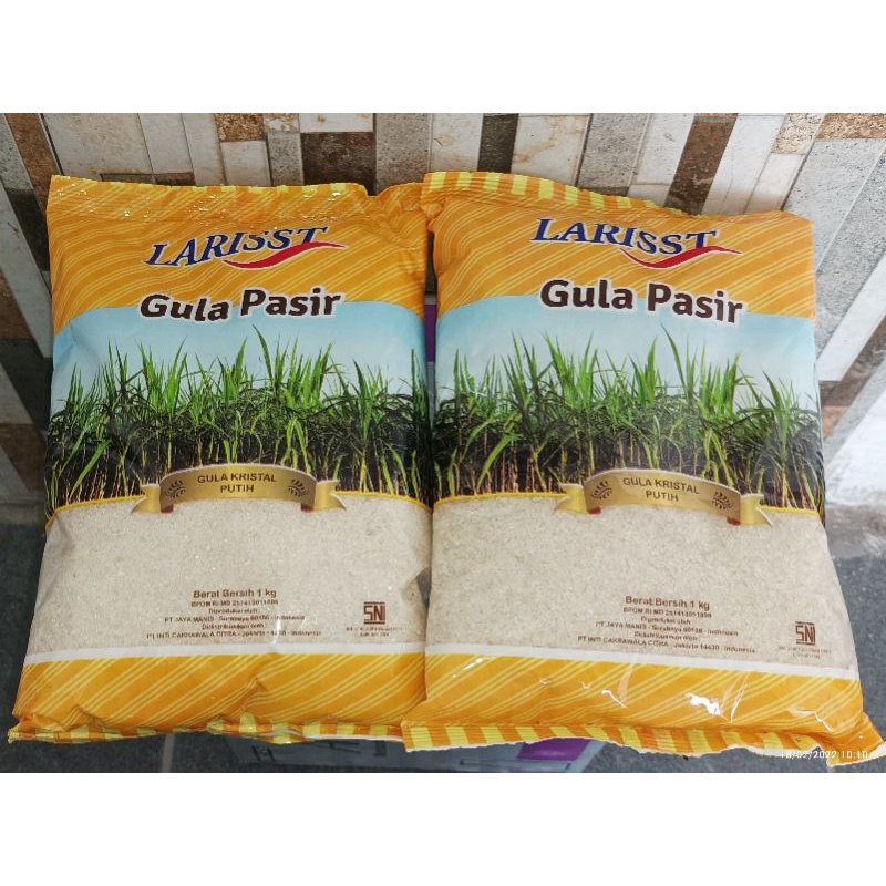 Raja Gula dan Larisst Gula Pasir kemasan 1 kg | Shopee Philippines