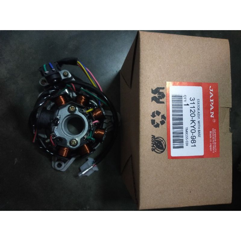 STATOR COIL TMX155 CDI W/BASE | Shopee Philippines