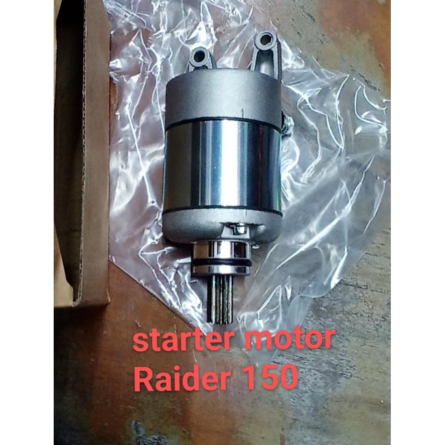 COD STARTER MOTOR ASSY RAIDER 150 | Shopee Philippines