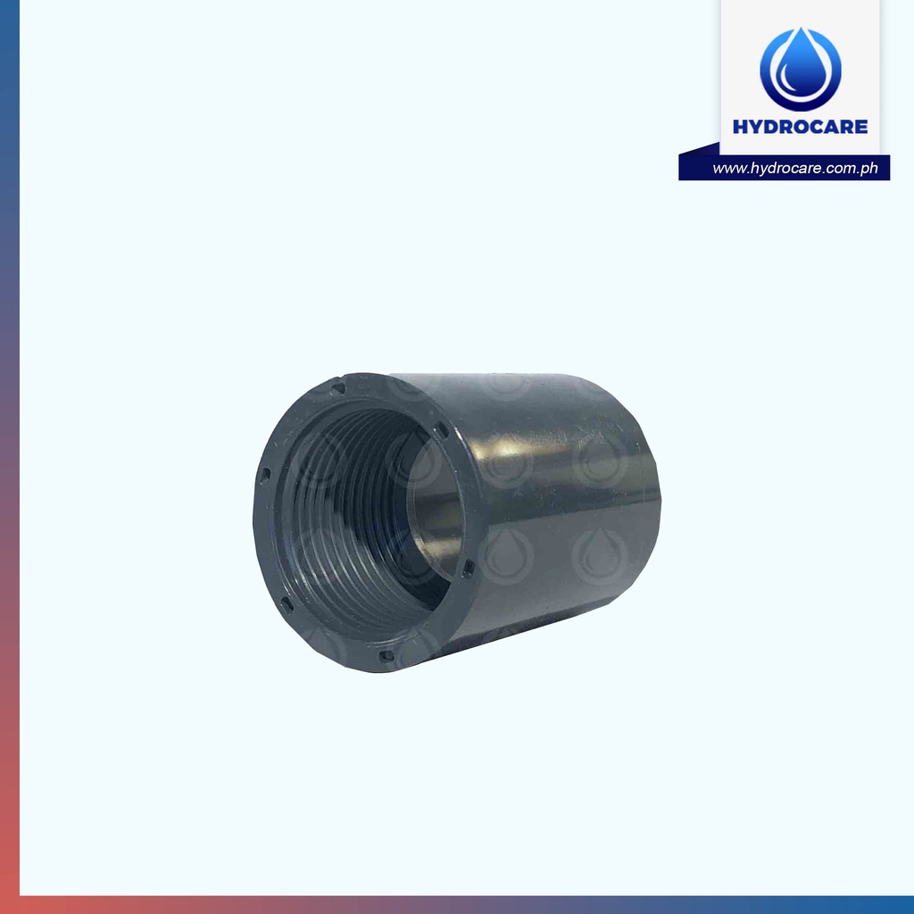 UPVC Female Adapter Gray Fittings 1 1/4 to 1 1/2 Inches | Shopee ...