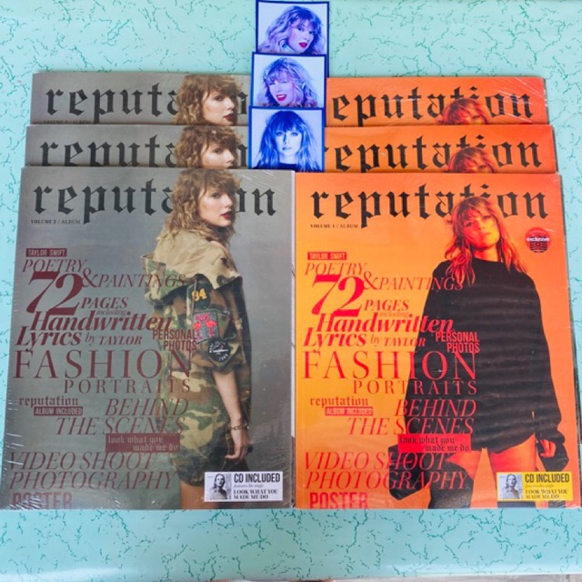 Taylor Swift Reputation Magazine Vol 1&2 | Shopee Philippines