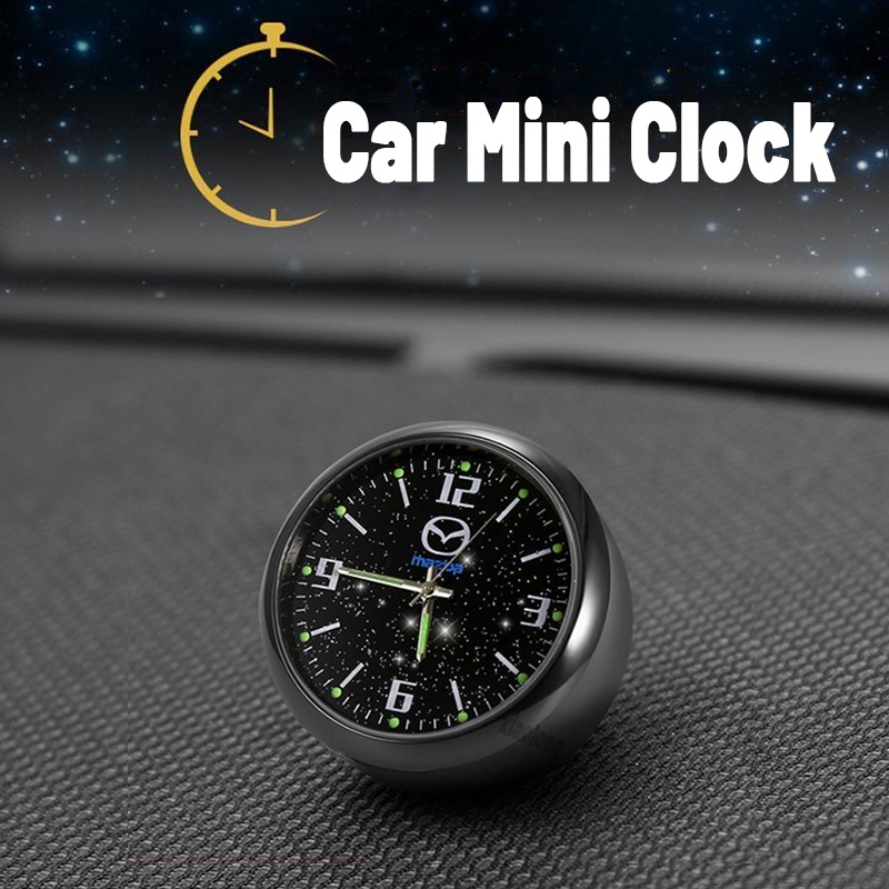 sale cod for Mazda High Quality Car Mini Quartz Clock / Premium Fashion ...