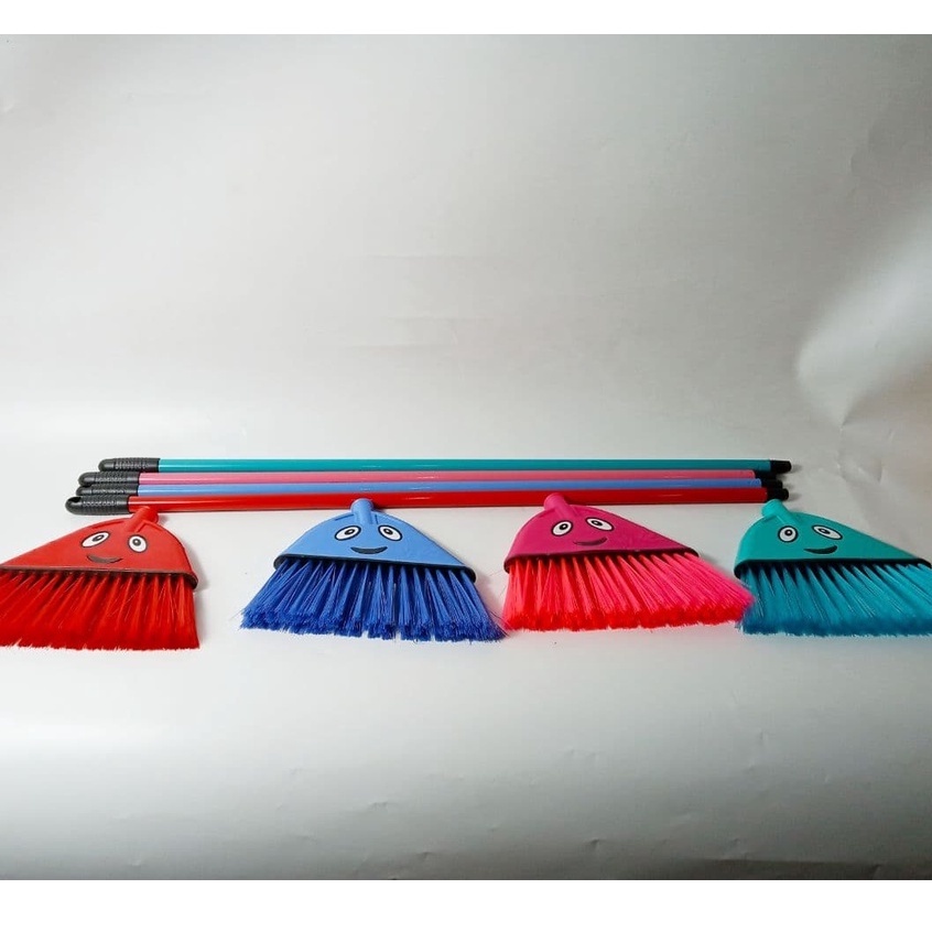 1 pc plastic broom/walis with eye design | Shopee Philippines