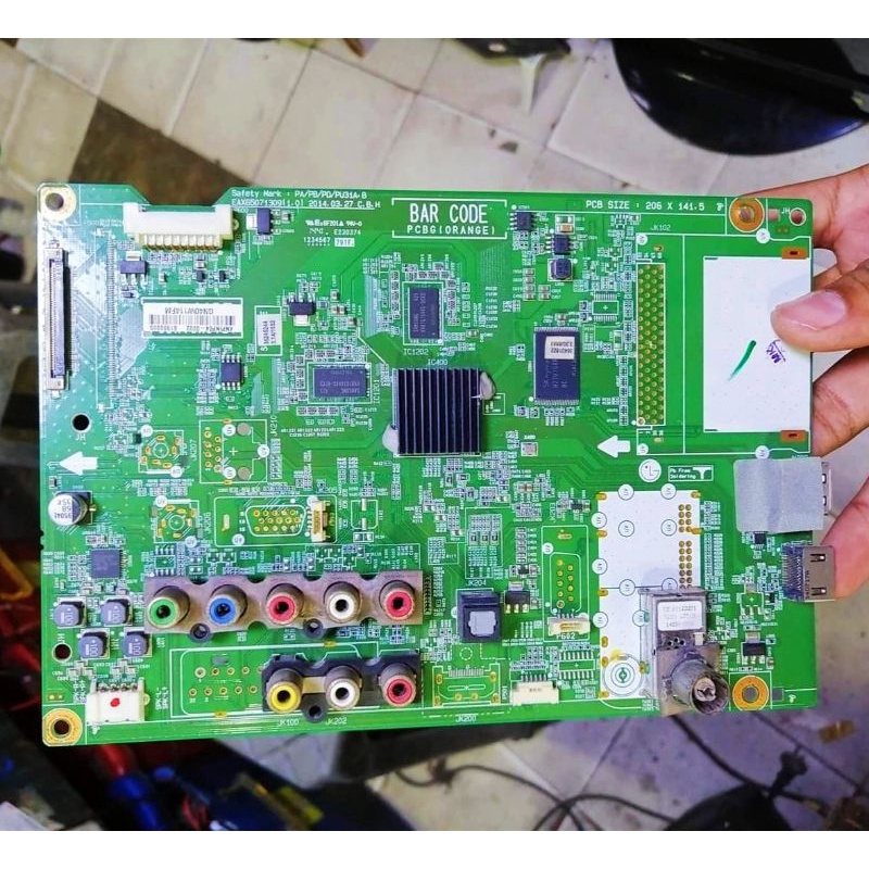 Mb 42PN4500 MAINBOARD MOTHERBOARD TV PLASMA LG 42PN4500 | Shopee ...