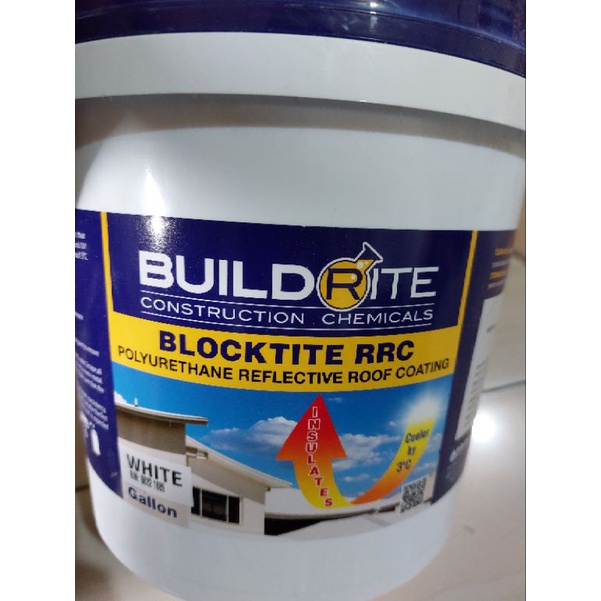 Buildrite Blocktite RRC Polyurethane Reflective Roof Coating White ...