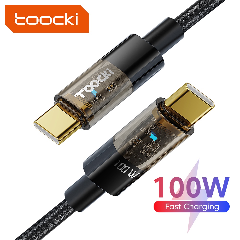 Toocki 100w Pd Type C Cable Qc 4.0/3.0 Fast Charging Usb To C/Usb ...