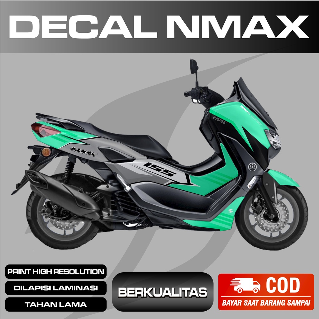 Nmax NEW DECAL STICKER/FULL Block STICKER NMAX 2020/NMAX FULL BODY ...