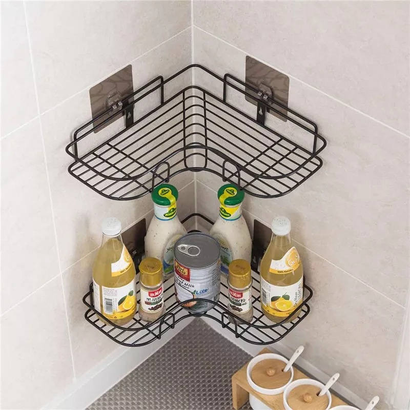 Kitchen Shelf Organizer Shelves Corner Storage Rack | Shopee Philippines