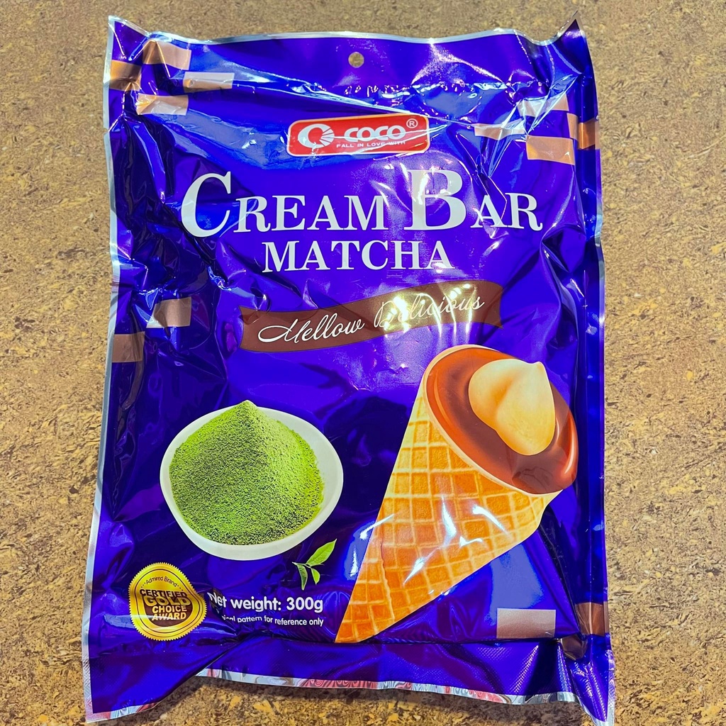 Coco Matcha Cream Bar, 300g | Shopee Philippines