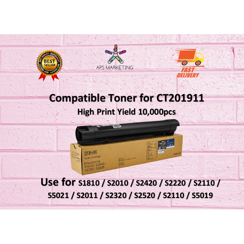 CT202384 CT201911 Compatible Fuji Xerox DocuCentre S1810 / S2010 ...