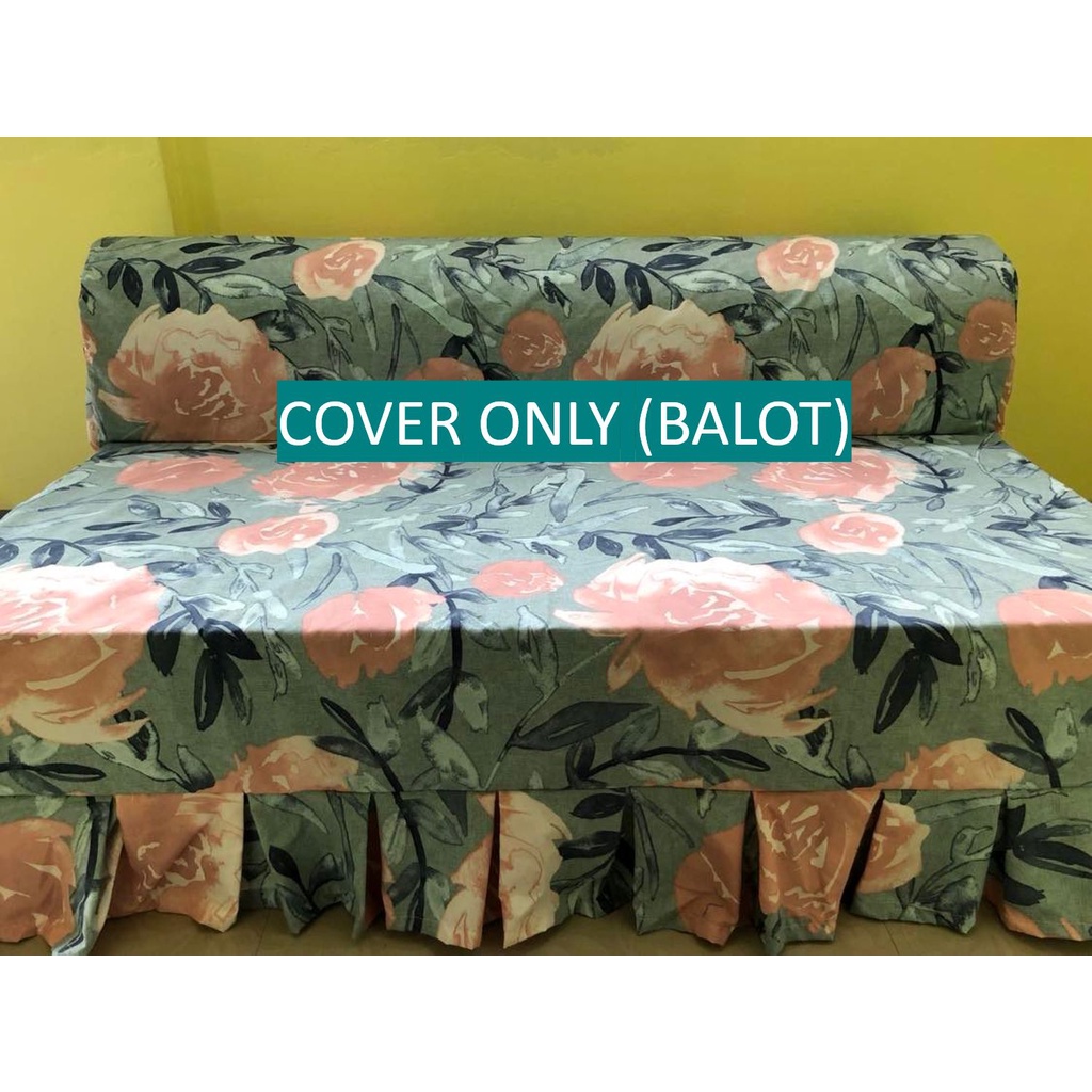 Sofabed Cover - Paupo Style (Canadian Cotton - Random design) | Shopee ...