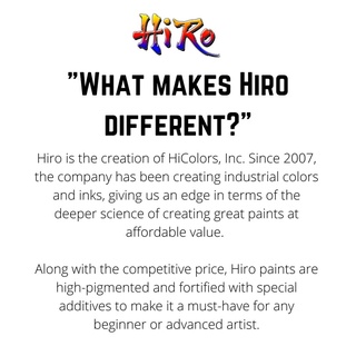 Metallic Special Colors by Hiro Paints Ultrafine Acrylic Hobby Paint ...