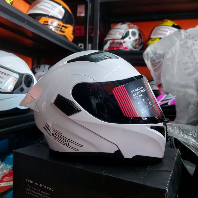 SEC Windstorm V3 and Rise V2 modular helmet with dual visor **Free ...