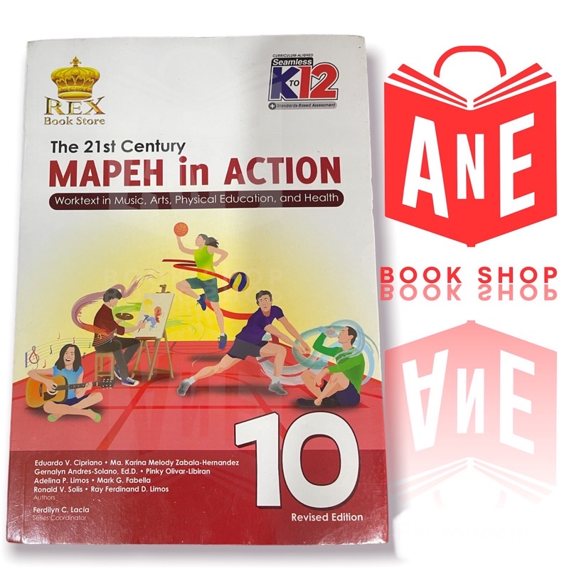 AUTHENTIC Grade 10 Kto12 The 21st Century MAPEH in Action Revised Ed by ...