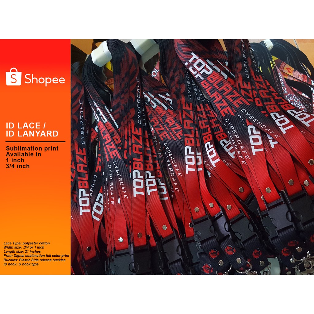 Customized ID lace / MINIMUM OF 5PCS ID Lanyard printing direct ...