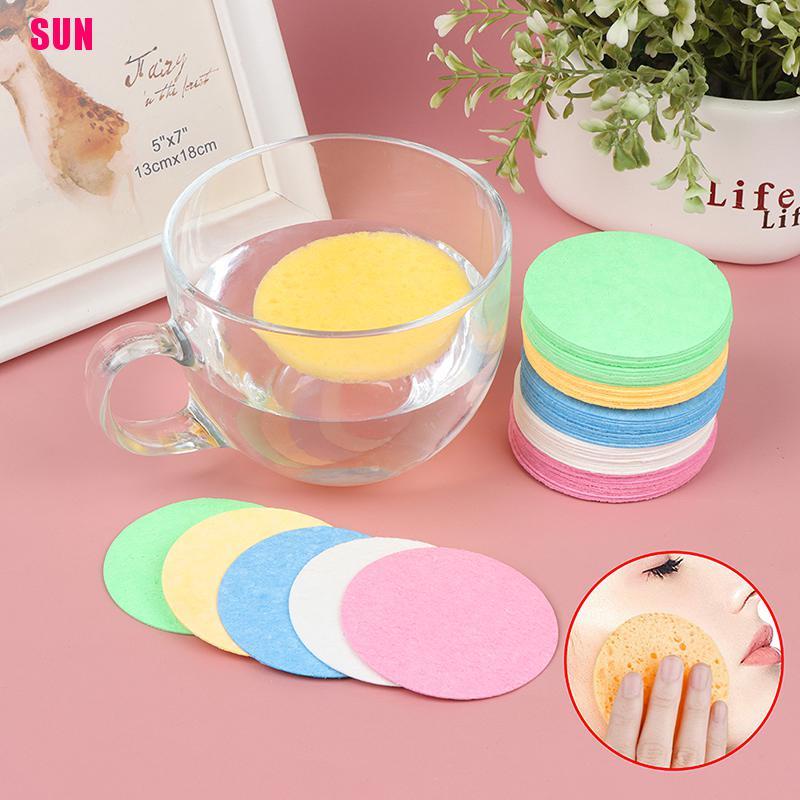 [@sun]10pcs Facial Sponges Compressed Facial Sponge for Facial ...