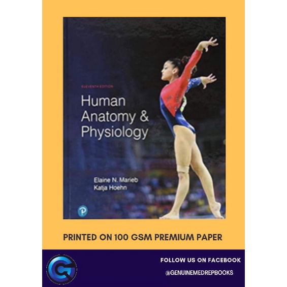 Human Anatomy And Physiology 11th Edition Shopee Philippines