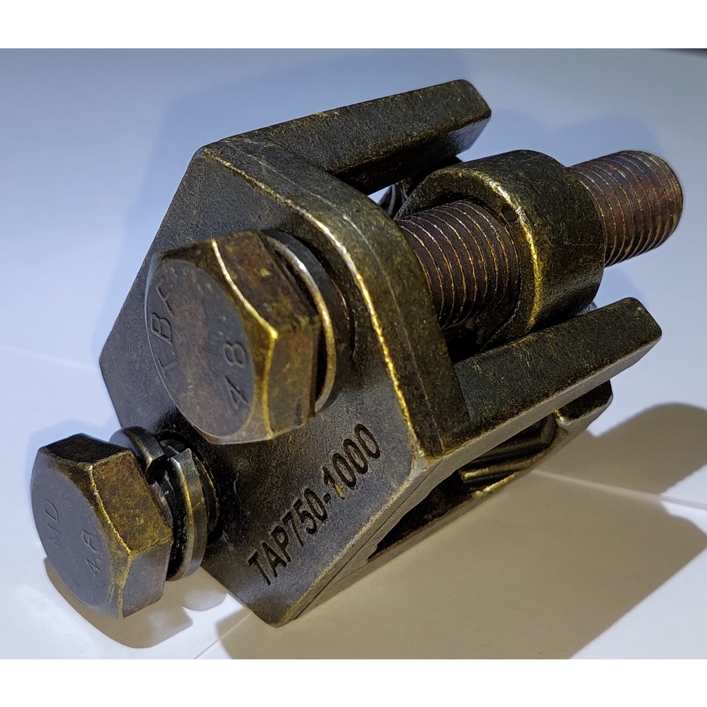 Copper Solderless Two Bolt Connector AWG 1/0-4/0 350-500mcm 750-1000mcm ...