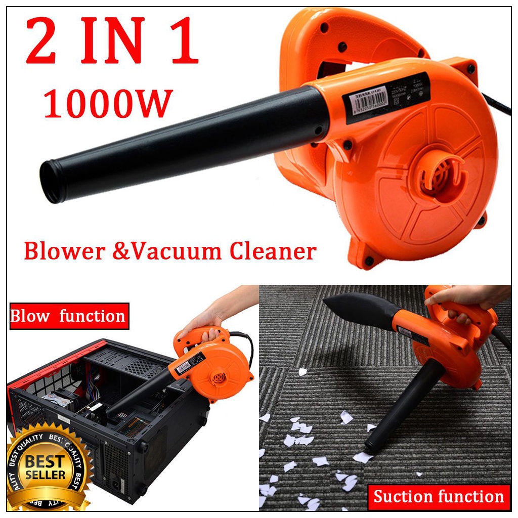 Electric Air Blower Vacuum Cleaner 220V Blowing Collecting 2 in 1 Dust ...