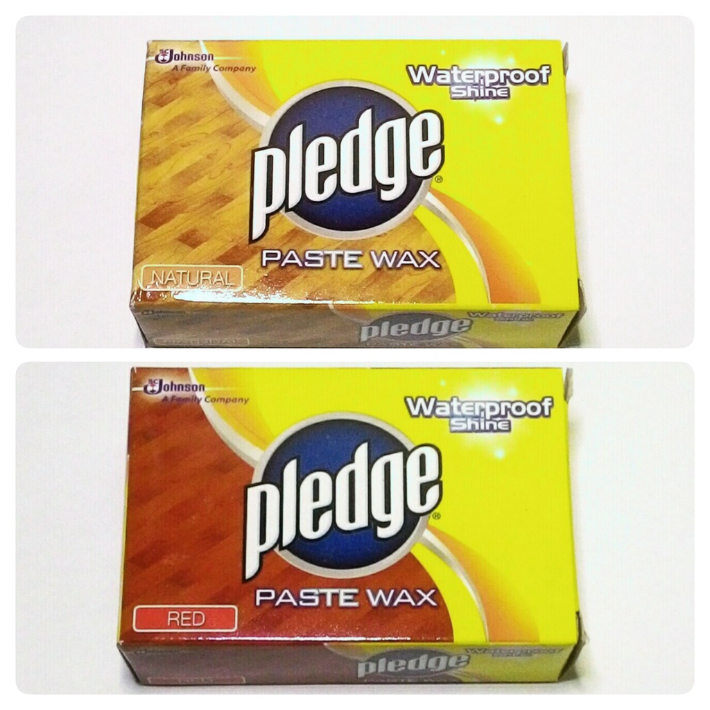 Pledge Waterproof Shine Paste Wax 90g | Shopee Philippines