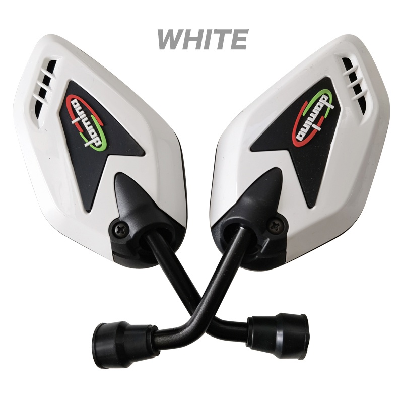 SP Motorcycle DOMINO Short Stem Side Mirror clean For HONDA Universal ...