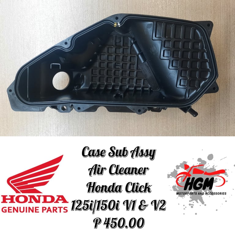 AIR FILTER CASE/CASE SUB ASSEMBLY HONDA CLICK 125i/150i V1 V2, 125i V3 | 17225-KWN-980 | Shopee ...