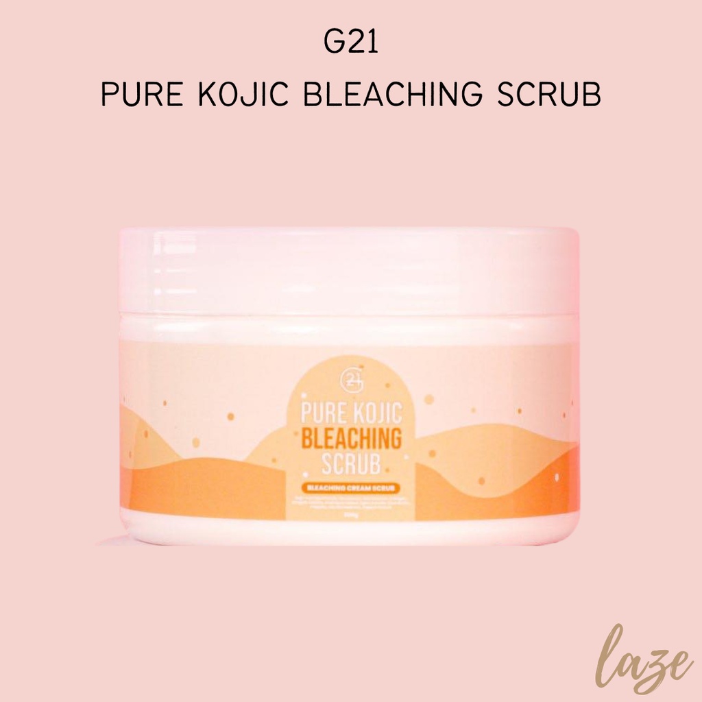 G21 Pure Kojic Bleaching Scrub 300g | Shopee Philippines