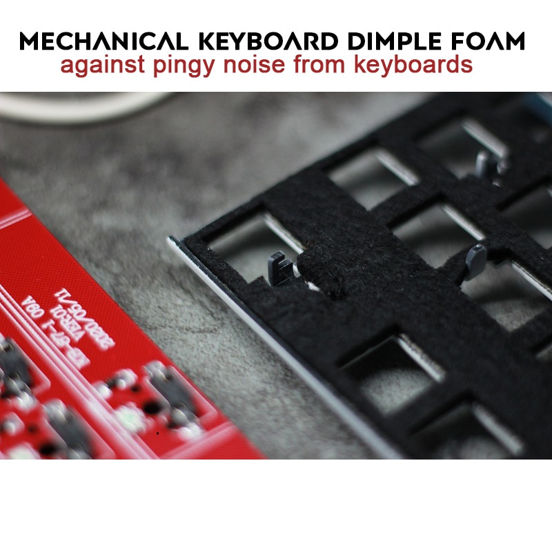 Switch Sound Dampeners sheet Soft Landing Pads Dimple Foam sponge For ...