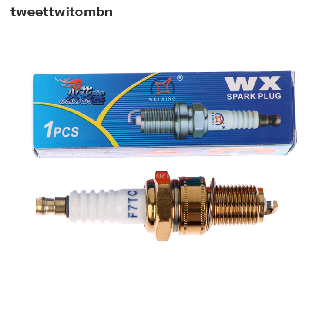 tweettwitombn Spark Plug F7TC for Generator Lawnmower Tractor Rototiller Water Pump Go Kart PH ...