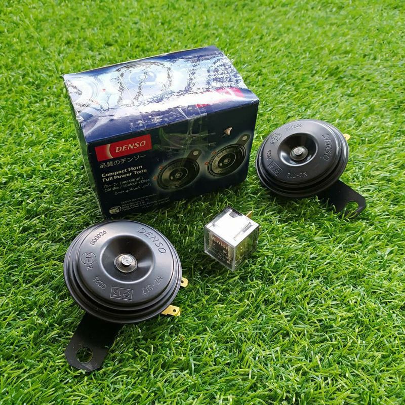 Denso Disk Horn + Relay | Shopee Philippines