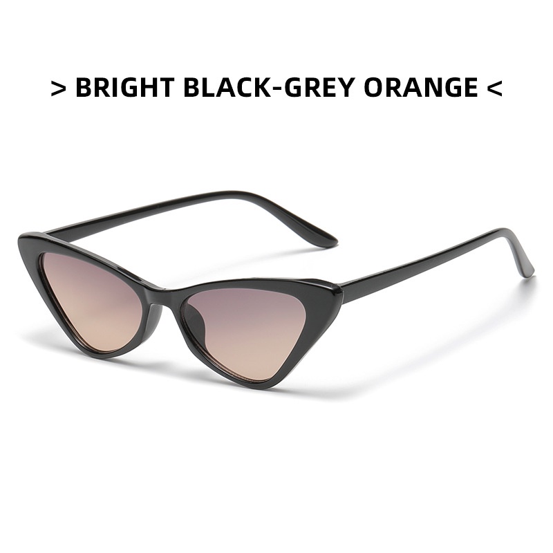 [value Choice] Hip Hop Small Cat Eye Sunglasses Women Eyeglasses