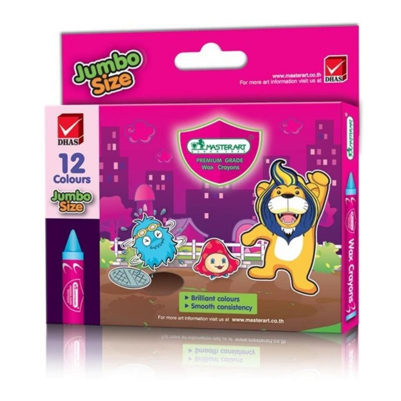 Crayon MASTER ART Jumbo 12 Colour | Shopee Philippines