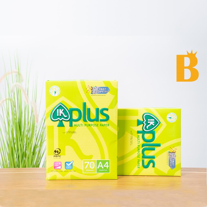 A4 IK Plus paper (500 sheets 70gsm) imported from Indonesia | Shopee ...