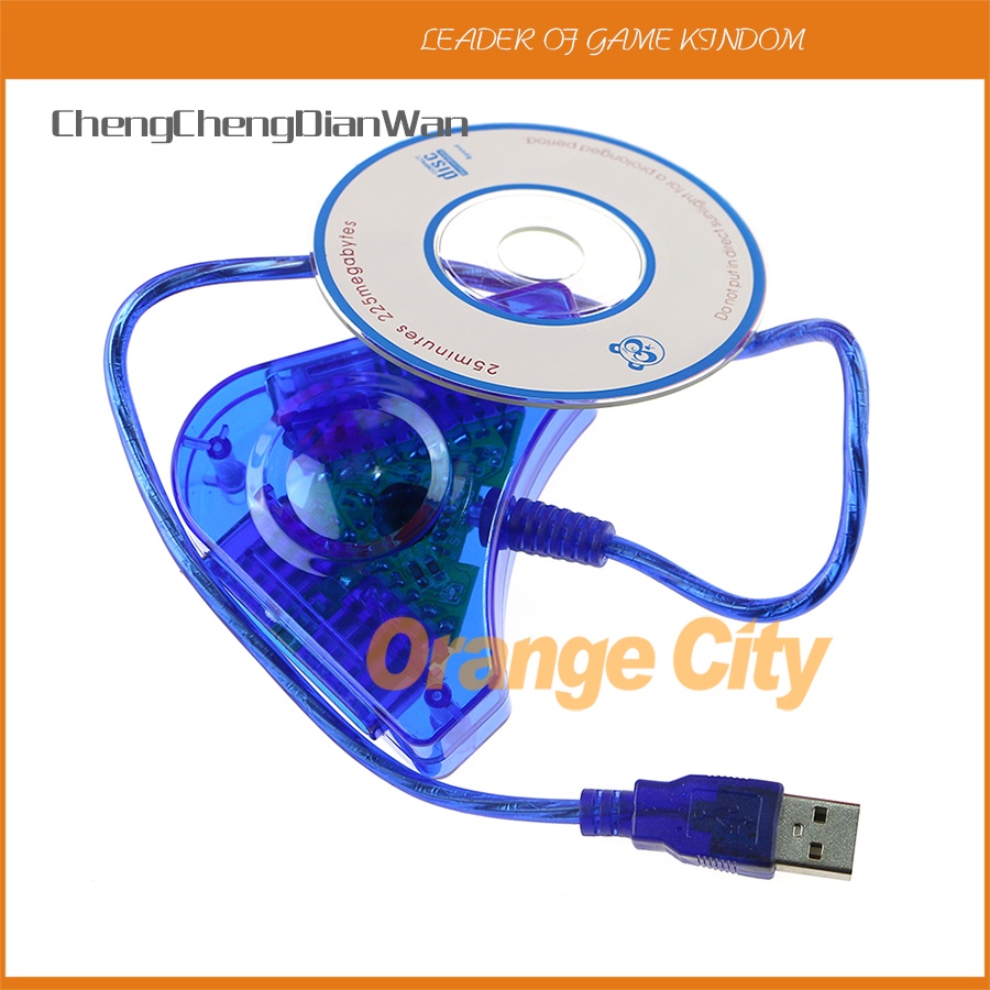 ChengChengDianWan 10pcs/lot For PS1 PS2 Joypad Game Controller to PC ...