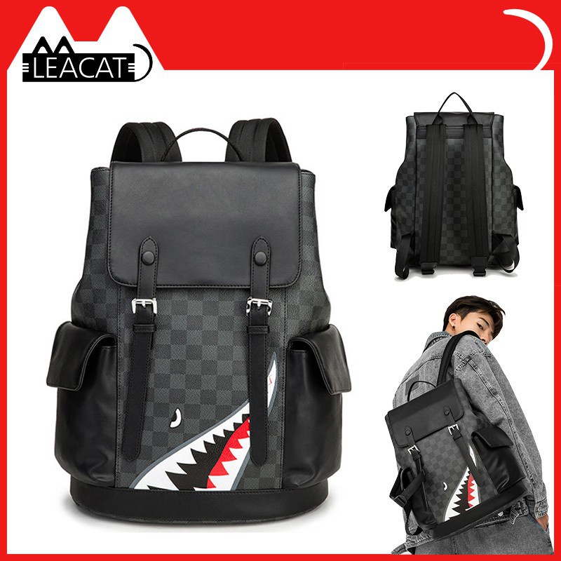 Leacat Large Capacity Travel Backpack Casual Student Bag Waterproof ...